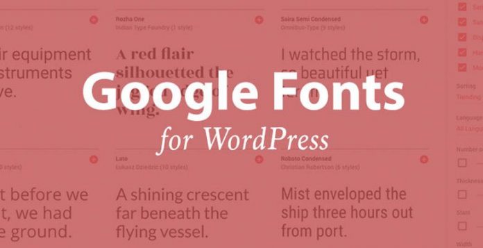 Cách tăng tốc load Google Fonts cho website WordPress