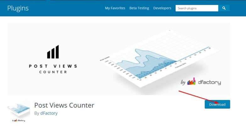 Sử dụng Post Views Counter plugin để đếm lượt xem bài viết