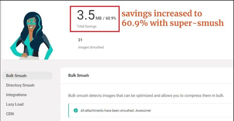 Hướng dẫn cài đặt và sử dụng plugin WP Smush