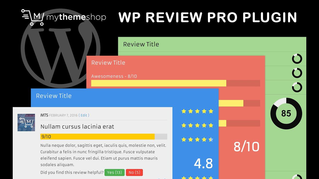 Plugin Wp Review Pro Hướng Dẫn Sử Dụng Chi Tiết