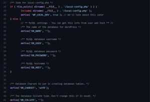 Cách tìm và chỉnh sửa wp-config.php trong WordPress